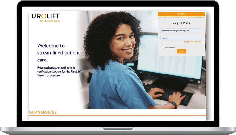 UroLift System Reimbursement Support Program